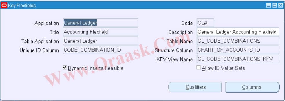 Query to list all key flexfields in oracle apps - Oraask Query to list all key flexfields in oracle apps - Oraask