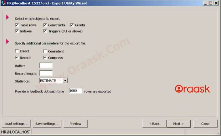 Backup A Table In Oracle Scripttoadsql Developer Oraask