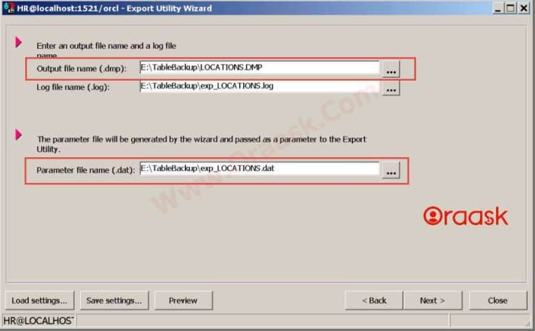 Backup A Table In Oracle Scripttoadsql Developer Oraask